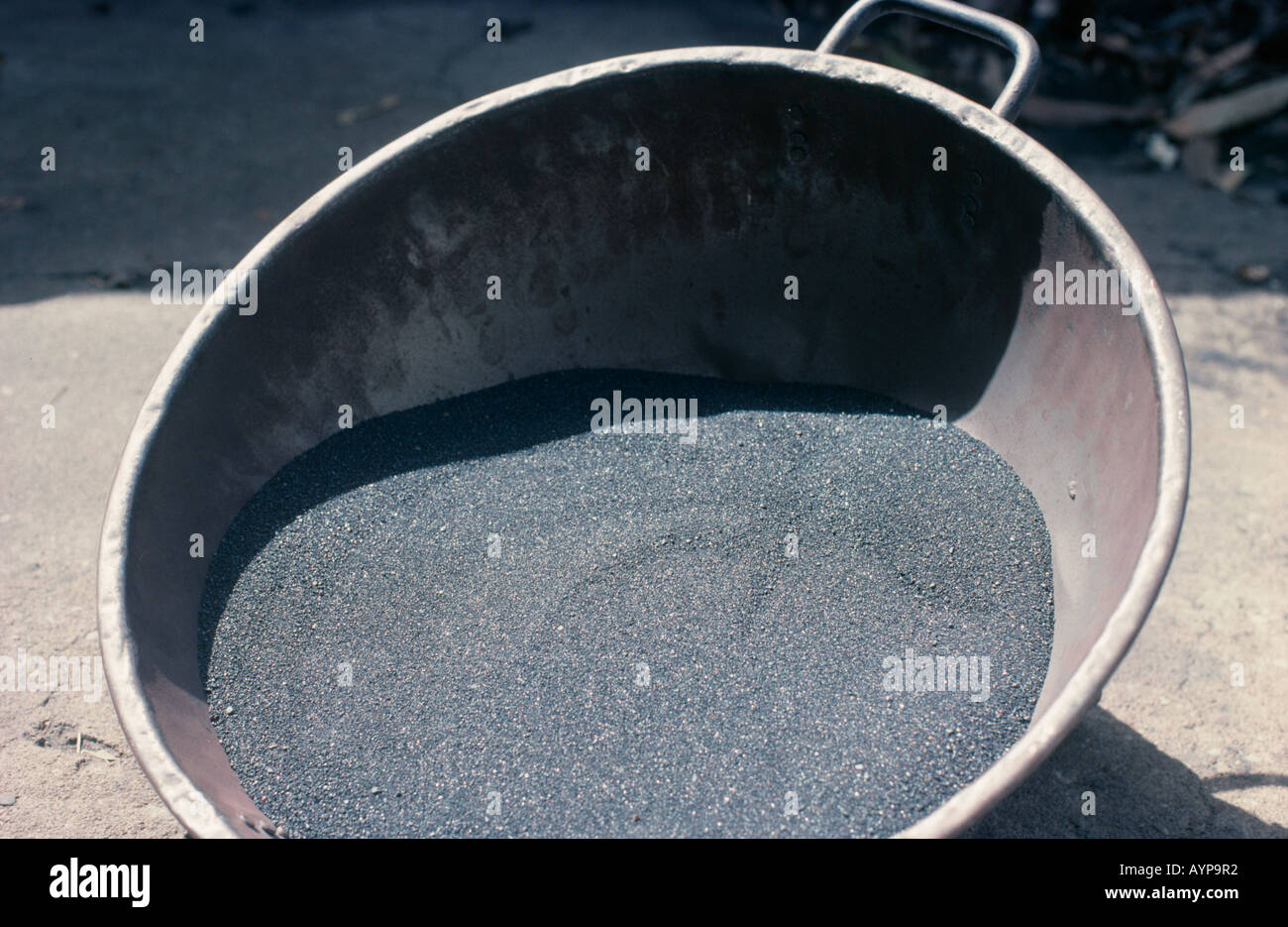 NIGERIA West Africa Jos Industry Mining Metal Ores Extracted tin in ...