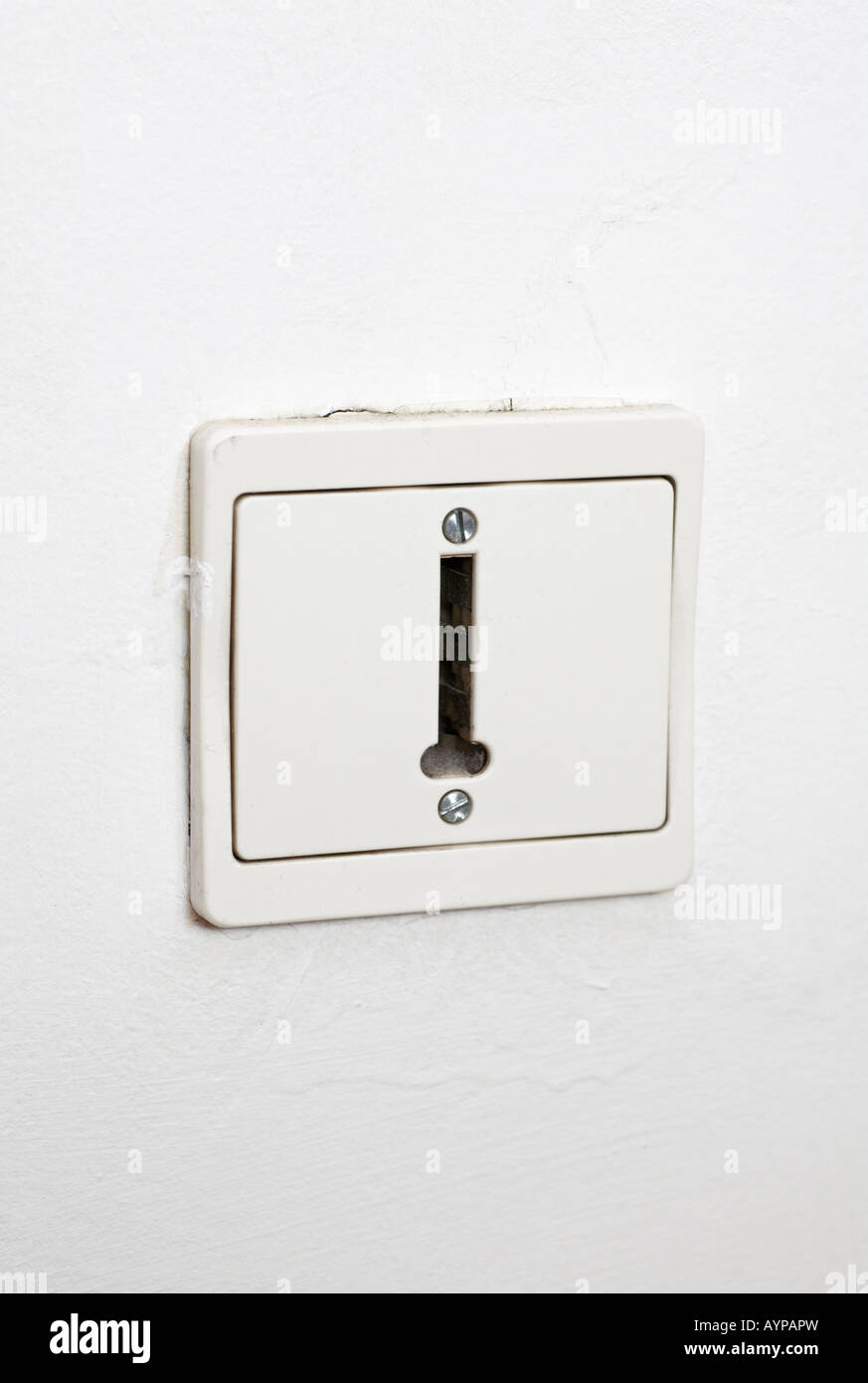 French telephone socket Stock Photo - Alamy