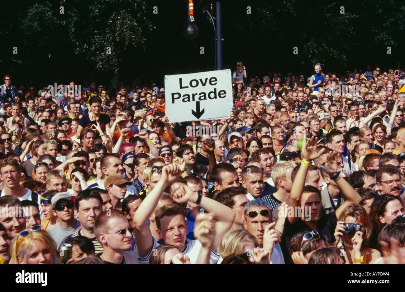 Germany berlin love parade hi-res stock photography and images - Alamy