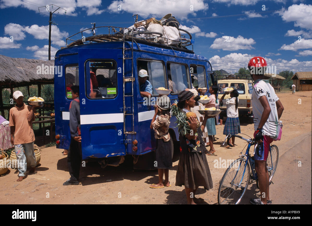 MADAGASCAR East Africa Indian Ocean Transport Road to Antsirabe Bus at ...