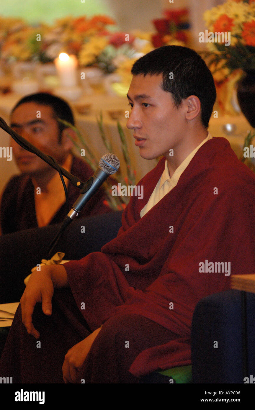 HH XVII Karmapa Thaye Dorje Stock Photo - Alamy