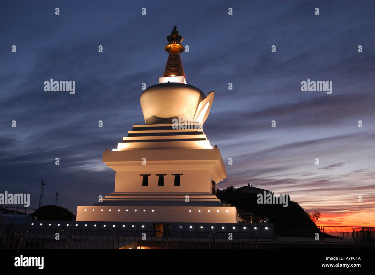 Stupa of enlightenment benalmadena hi-res stock photography and images ...