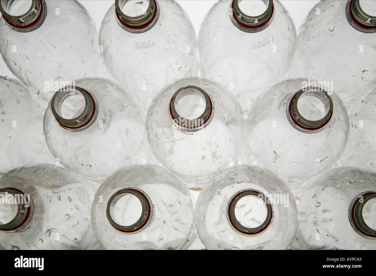 Empty plastic bottles Stock Photo - Alamy