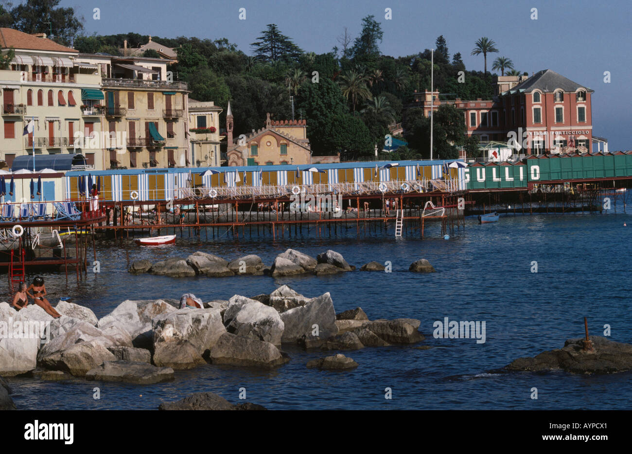 Town rapallo in italy hi-res stock photography and images - Alamy