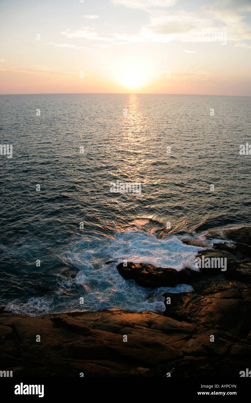 sunset at kovalam beach,kerala,india Stock Photo - Alamy