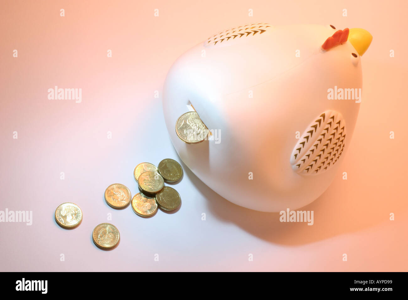 Chicken Money Box Stock Photo - Alamy