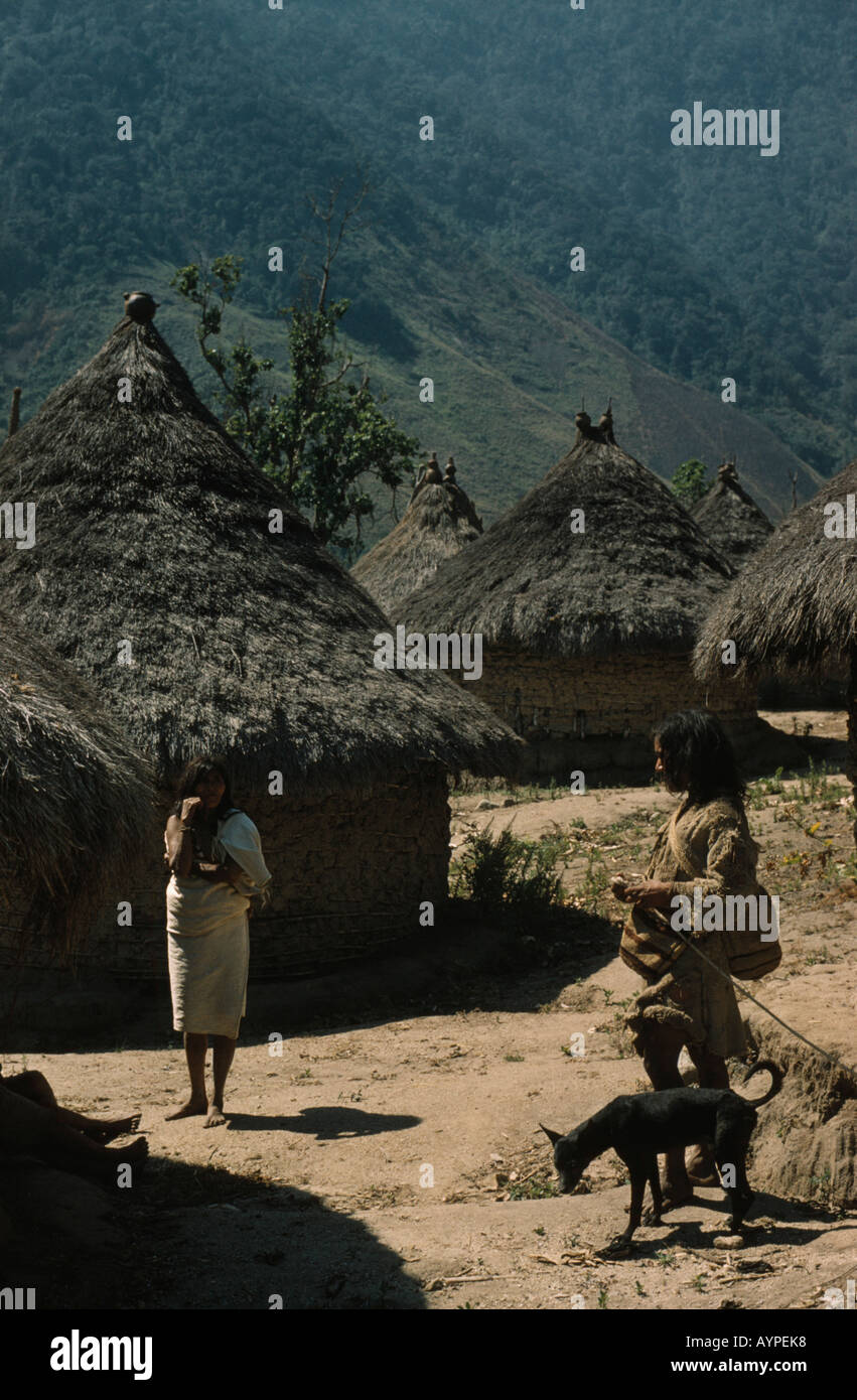 COLOMBIA South America Sierra de Santa Marta Kogi Tribe San Miguel ...