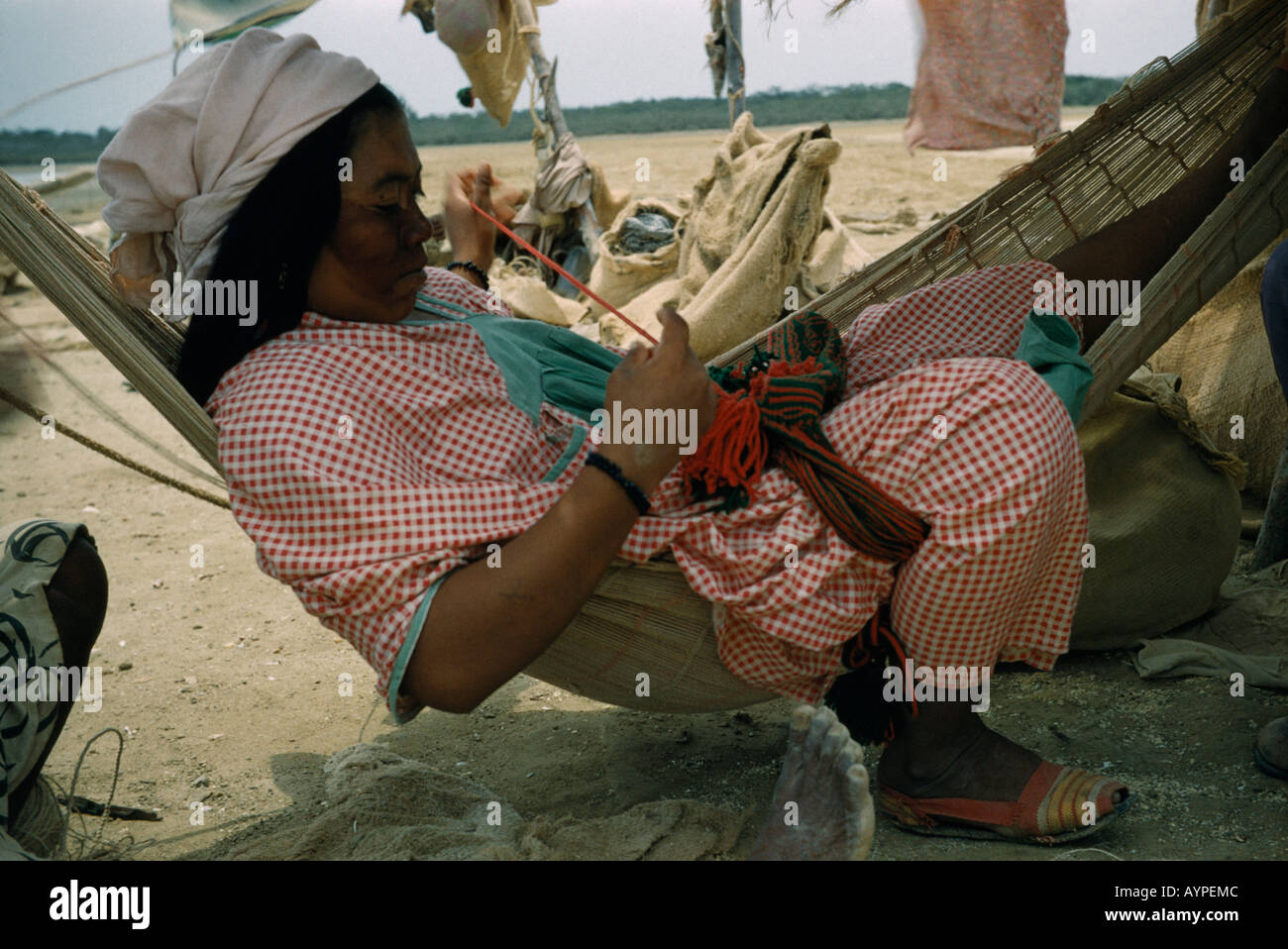 COLOMBIA Guajira Region Guajiro Wayuu Tribe Stock Photo - Alamy