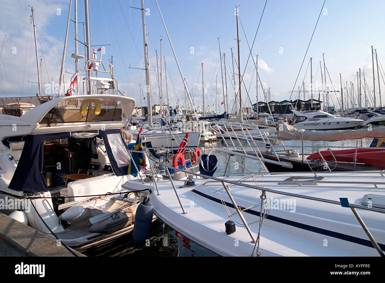 Jutland Denmark Yacht Harbour High Resolution Stock Photography and ...