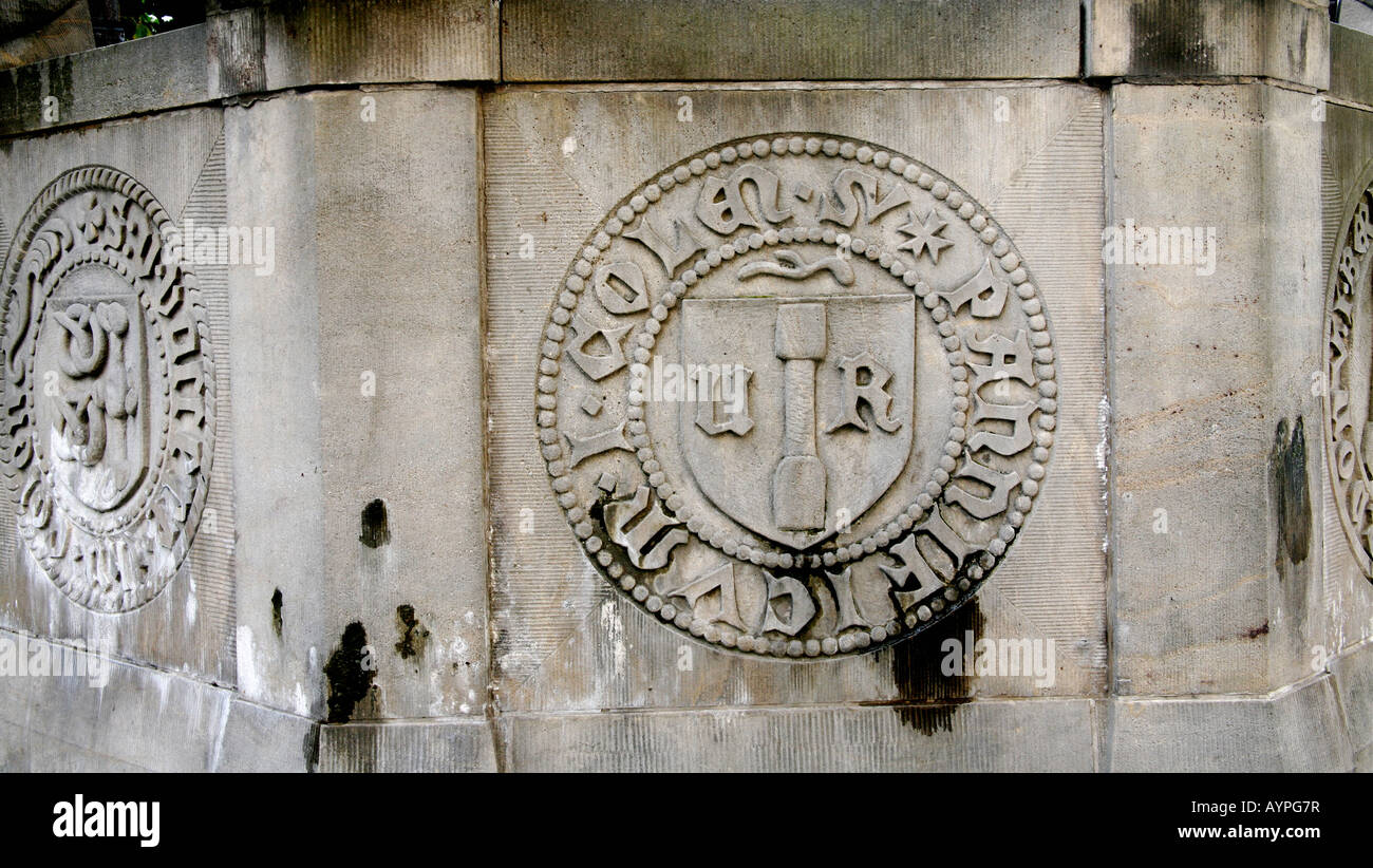 An imposing and impressive monument carved into marble Stock Photo - Alamy