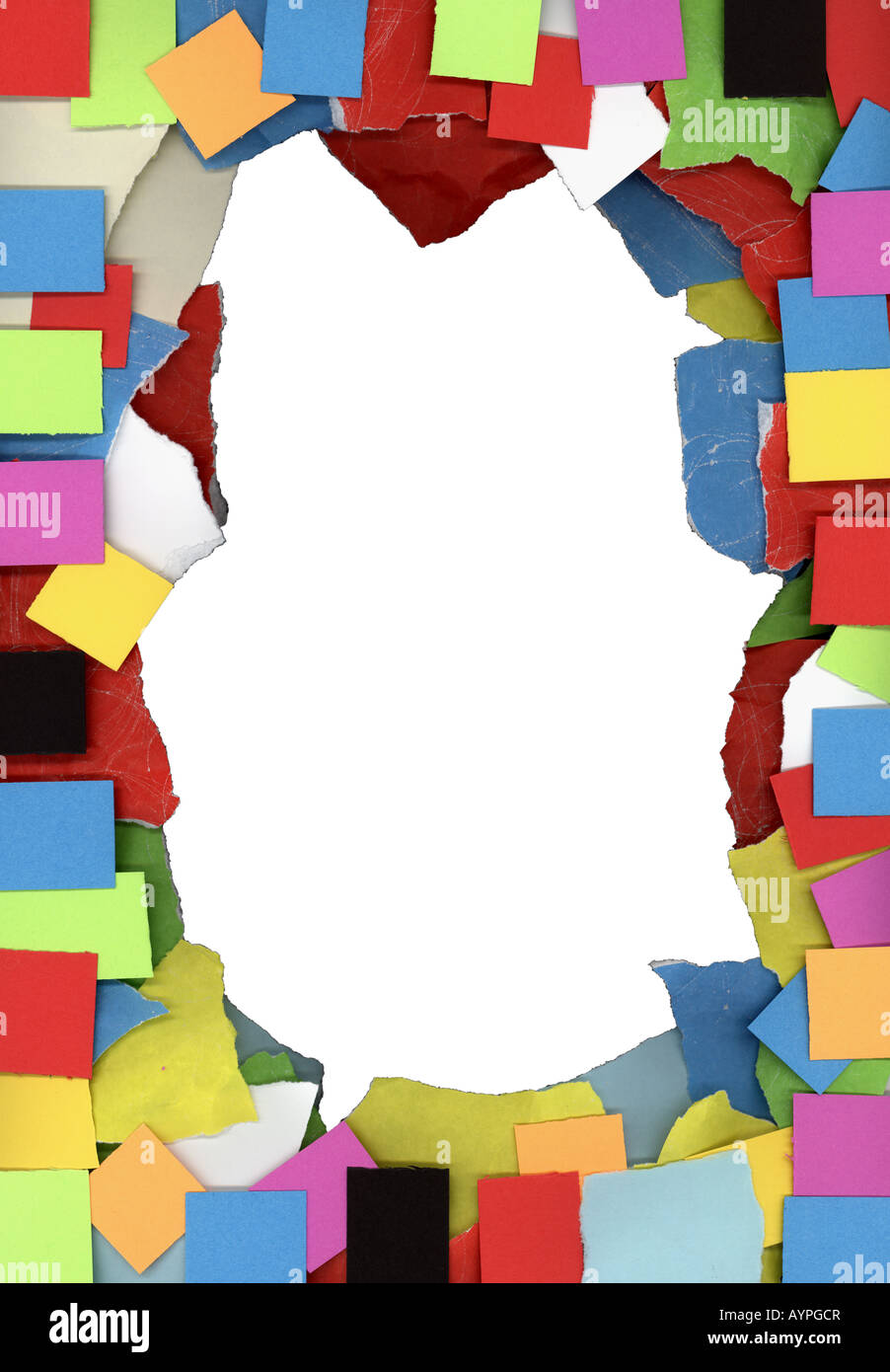 Vintage Paper Frame Background - Highly Detailed Stock Photo - Alamy