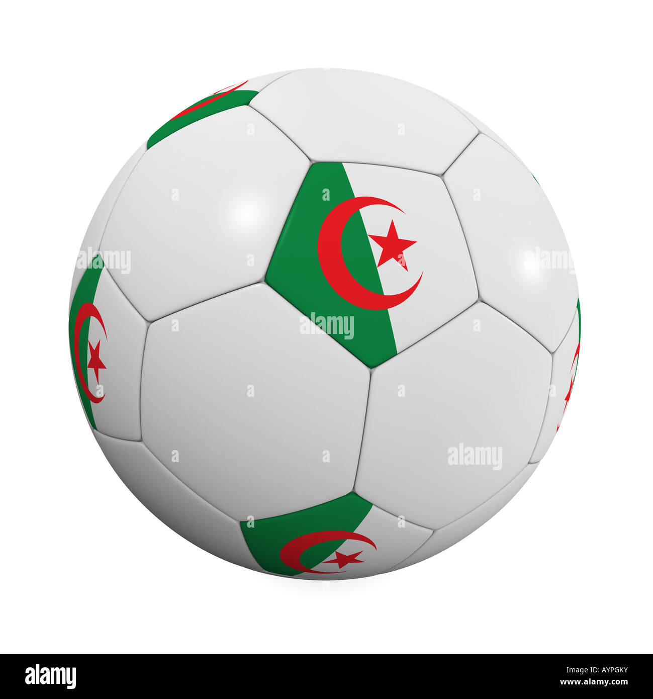 Algerian Soccer Ball Stock Photo - Alamy