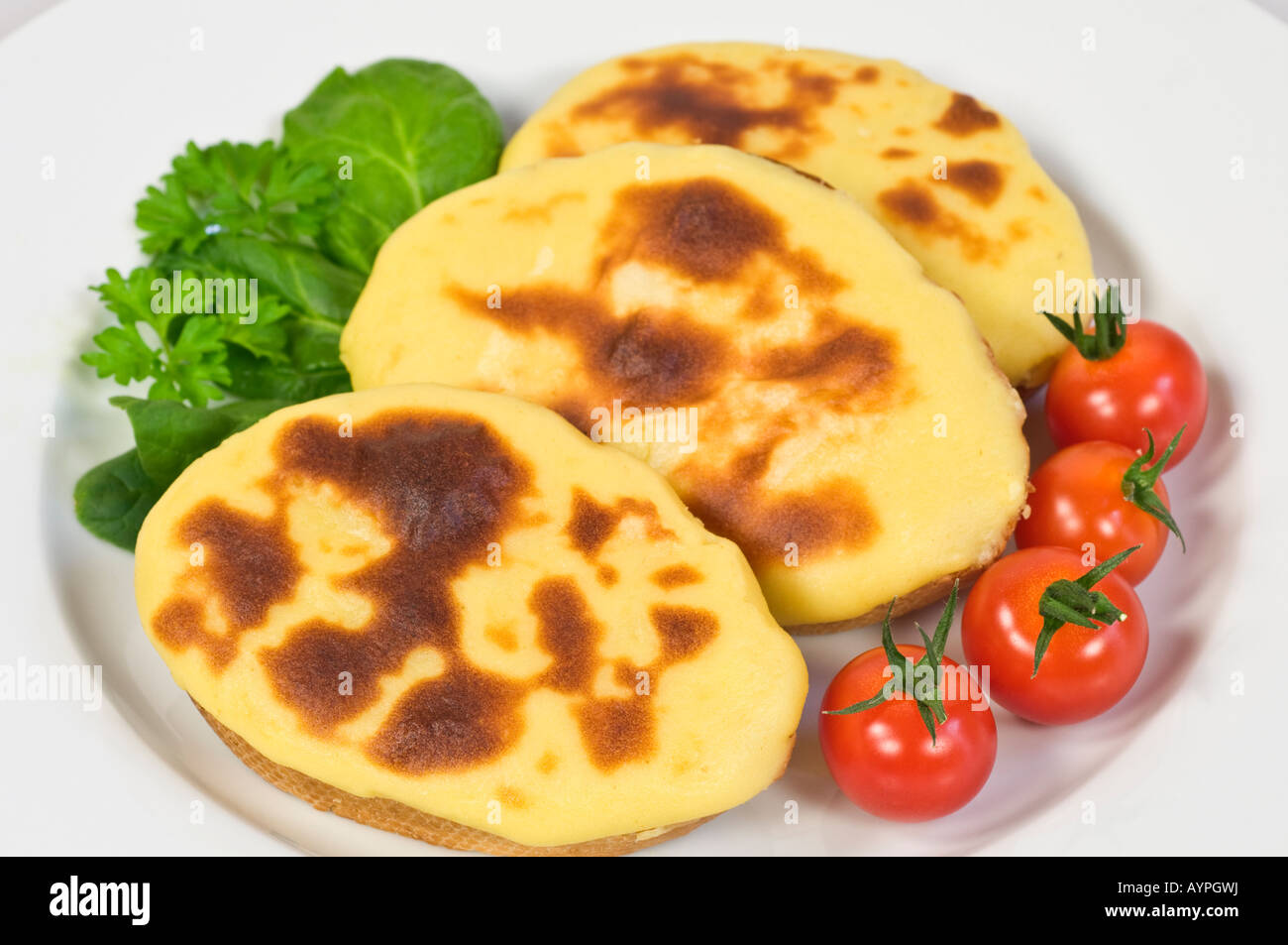 Welsh Rarebit UK Food Stock Photo - Alamy