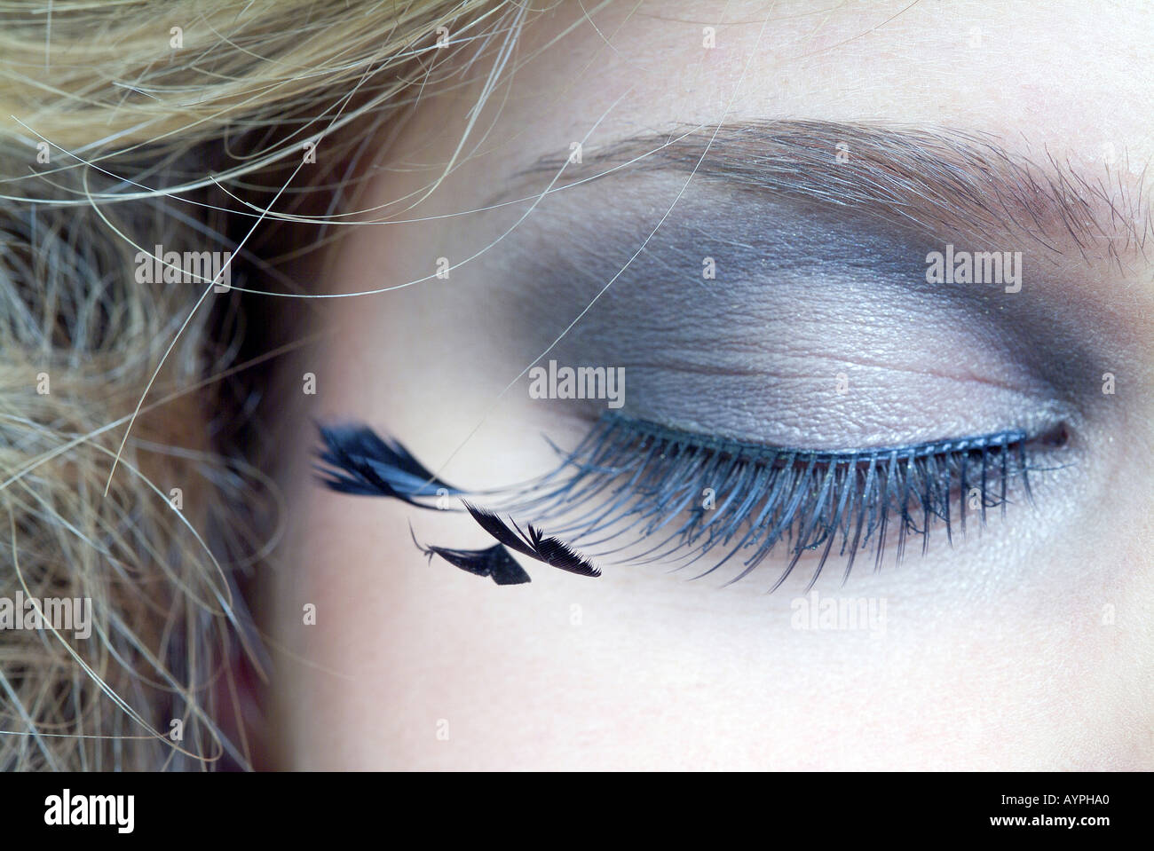 Closes one eye hi-res stock photography and images - Alamy