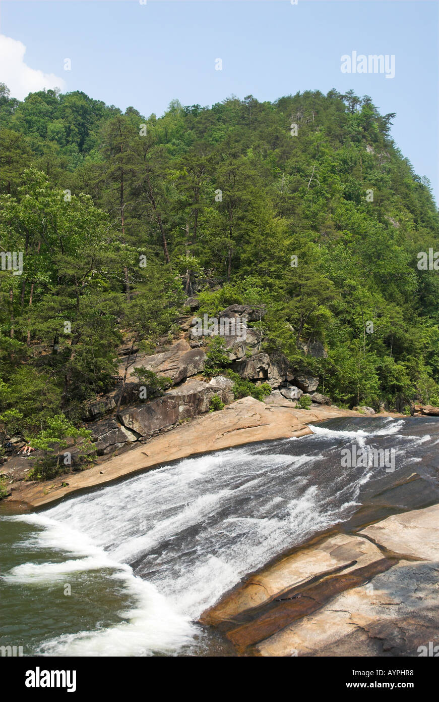 Bridal Veil Falls, Tallulah Gorge State Park, Georgia, USA Stock Photo ...