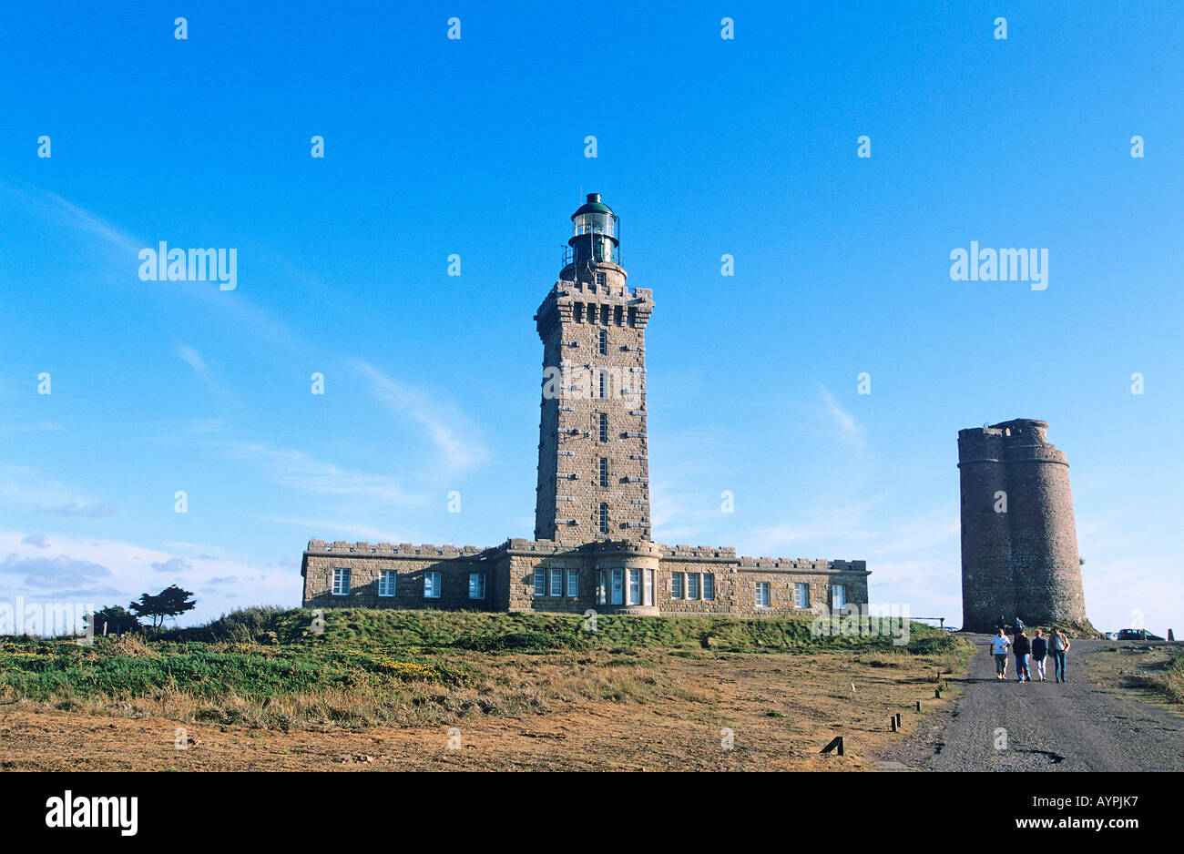 Exterior view of the old ruined Lighthouse that was destroyed in the ...