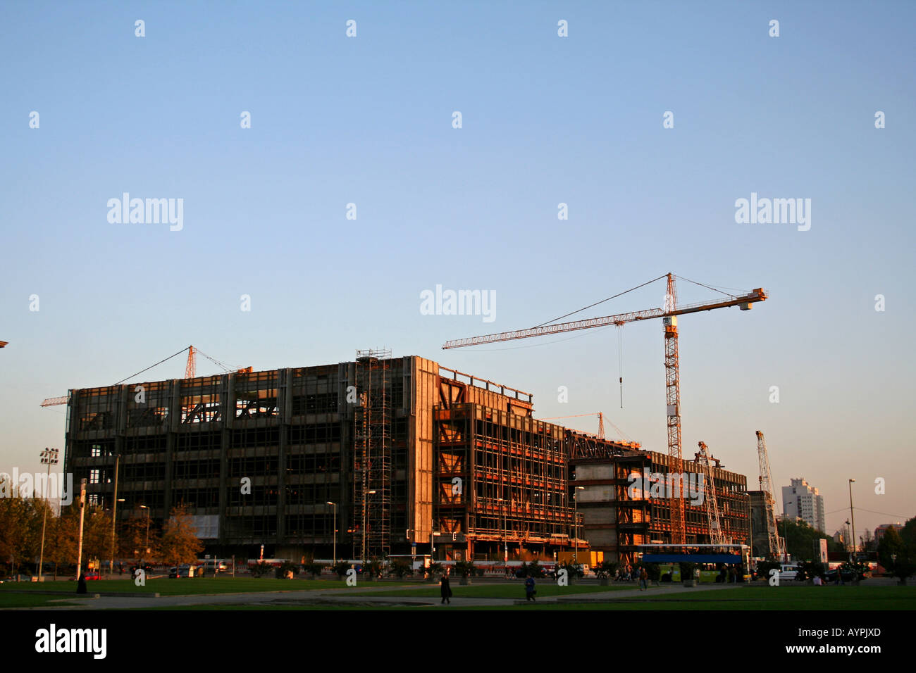 huge building site in berlin germany Stock Photo - Alamy