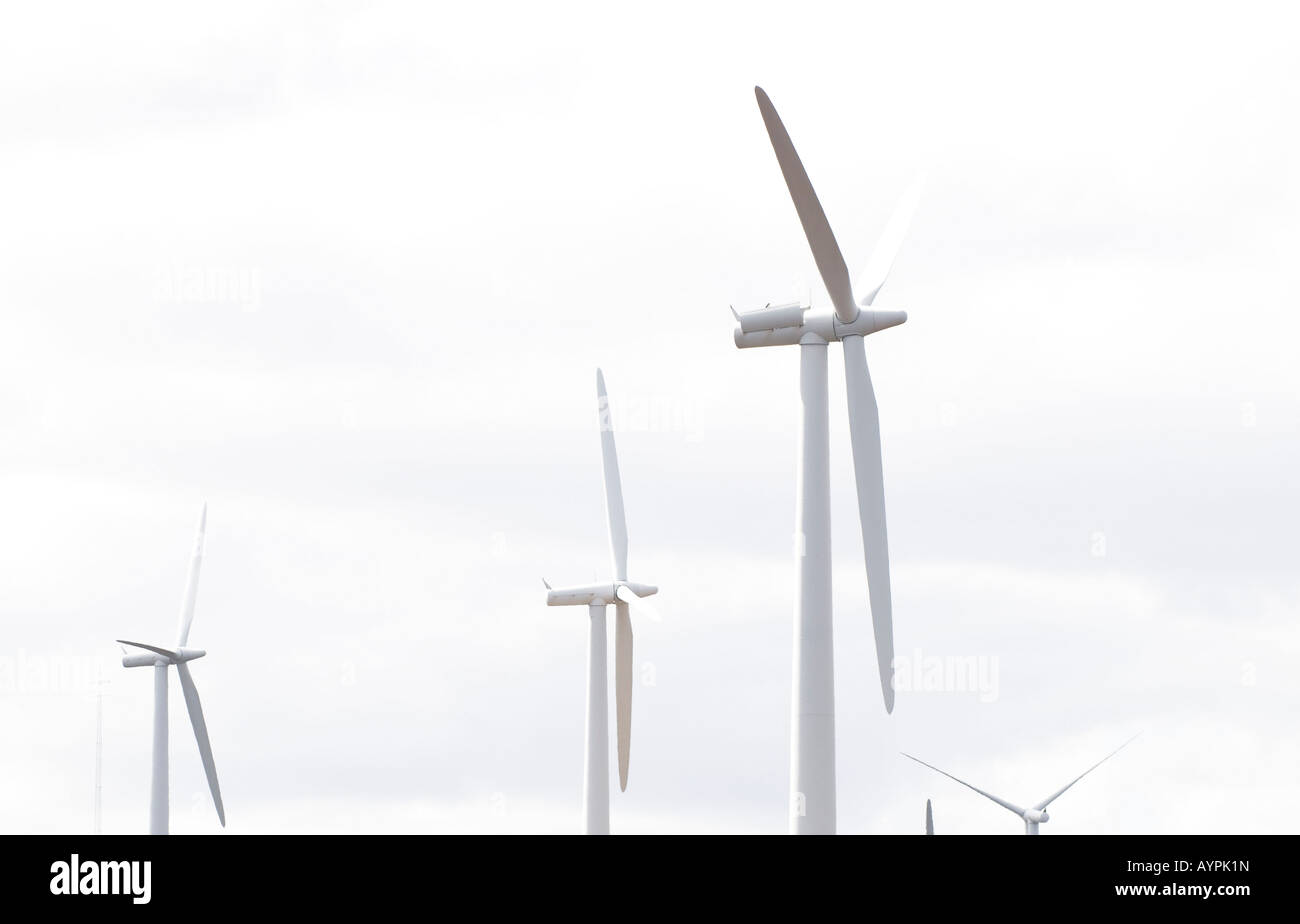 Wind farm turbine in Cut Out Stock Images & Pictures - Alamy