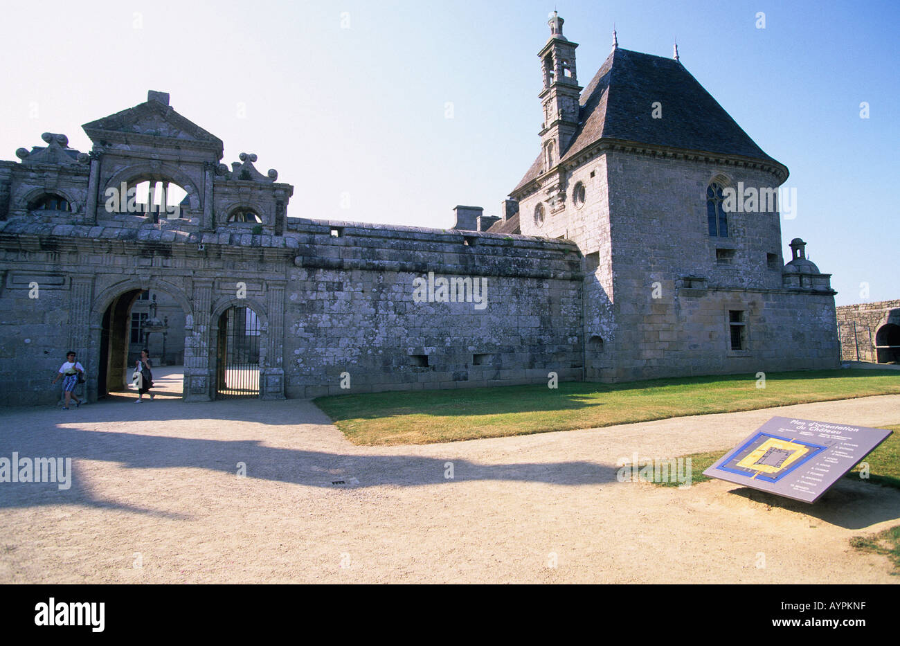 Chateau de Kerjean Stock Photo - Alamy