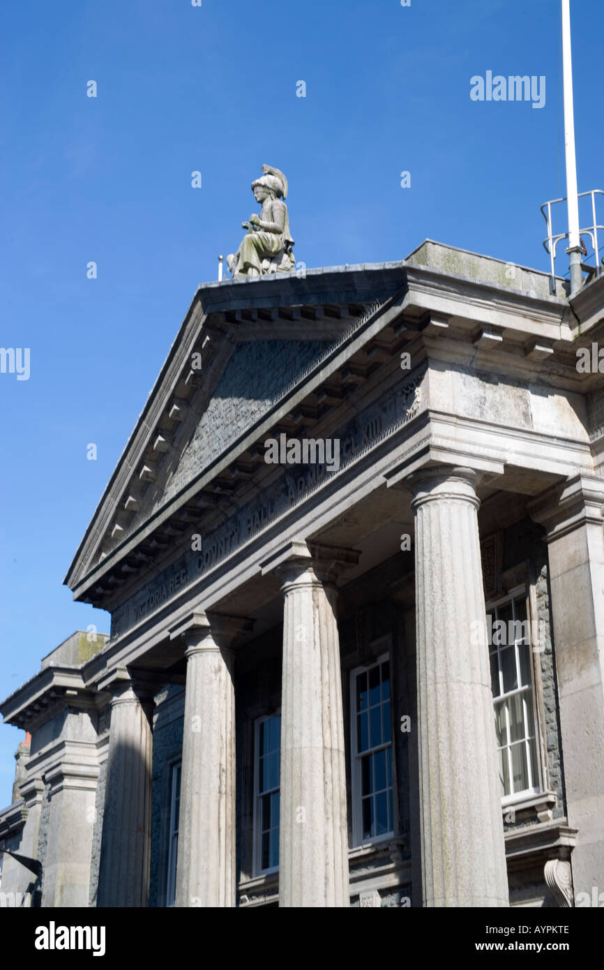 Caernarfon court hi-res stock photography and images - Alamy