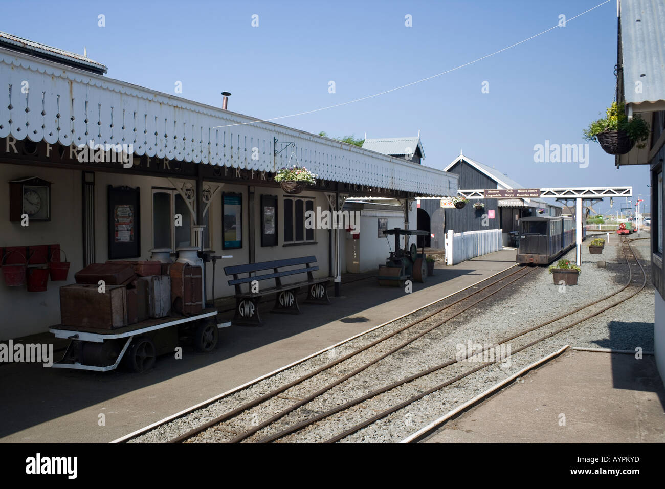 Fairbourne railway station hi-res stock photography and images - Alamy