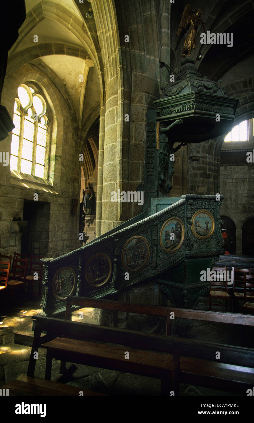 St Ronan Church at Locronon Stock Photo - Alamy