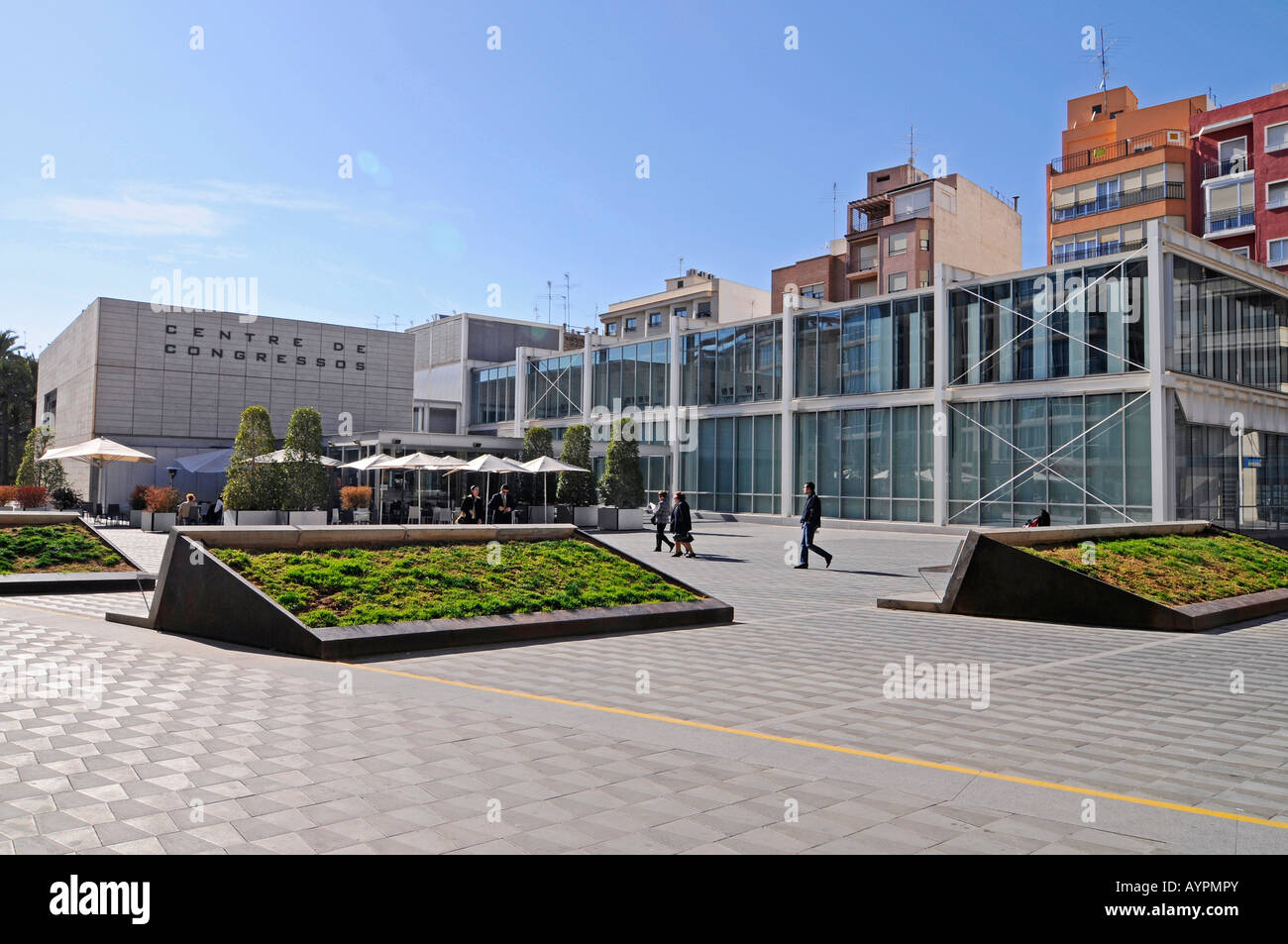Convention center, Elche, Elx, Alicante, Costa Blanca, Spain Stock ...