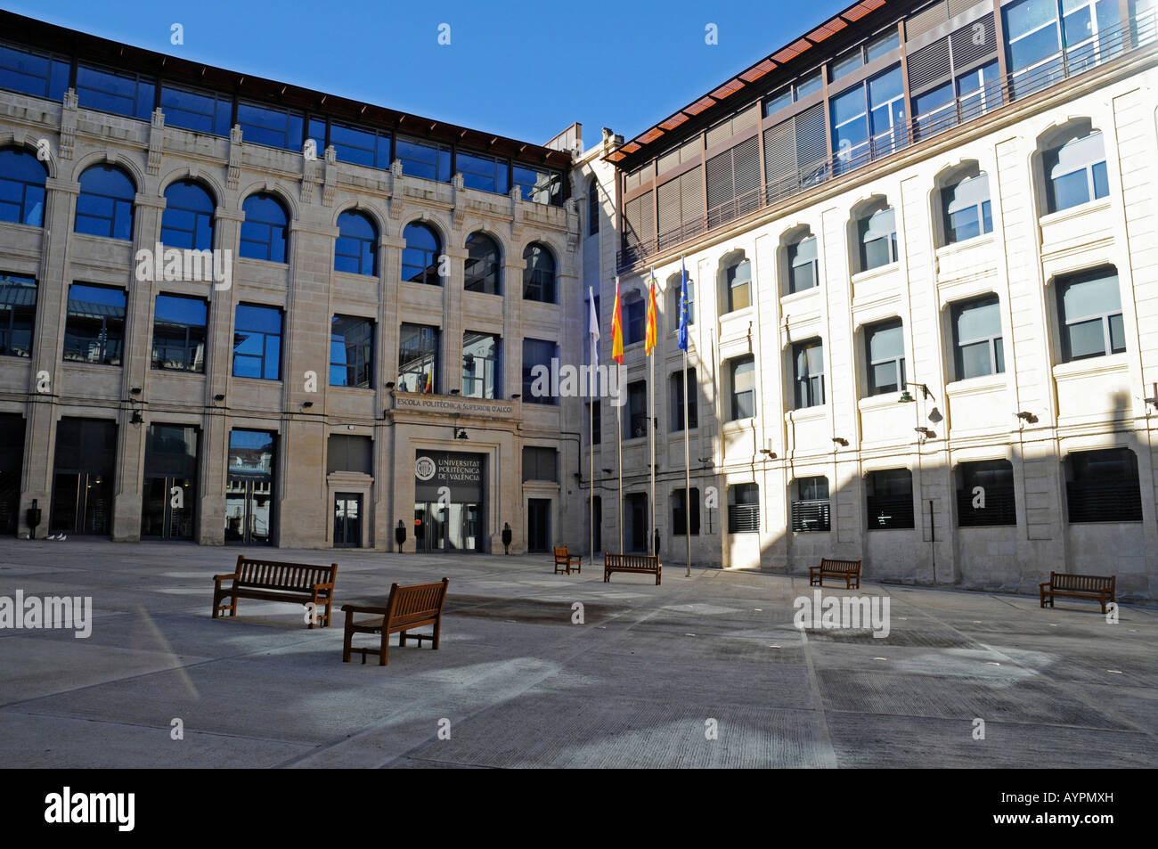 College Building Exterior Spain High Resolution Stock Photography and ...