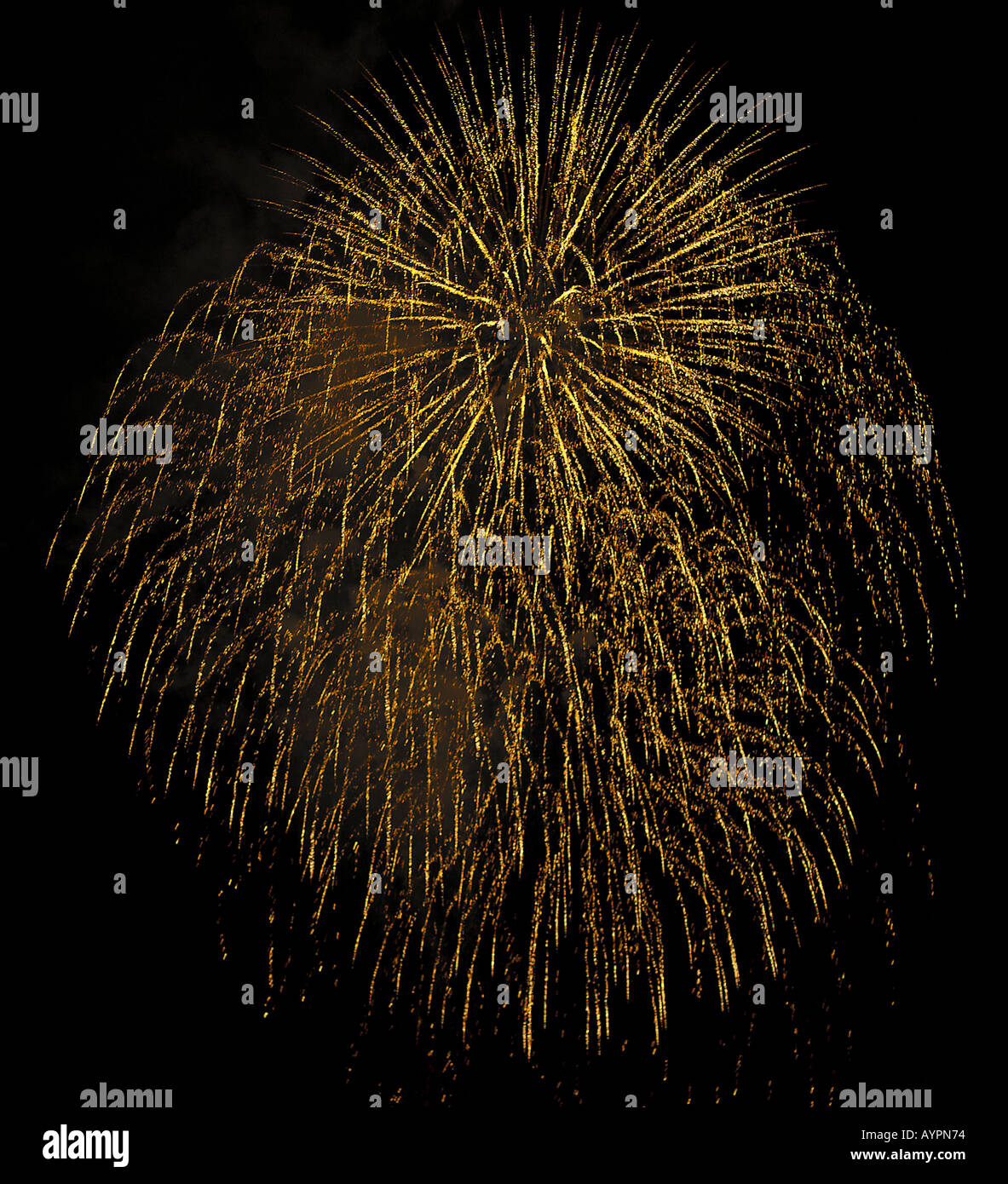 Fire crackers bursting in the sky at night Stock Photo - Alamy