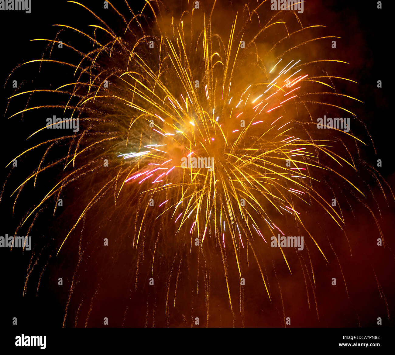 Fire crackers bursting in sky hi-res stock photography and images - Alamy