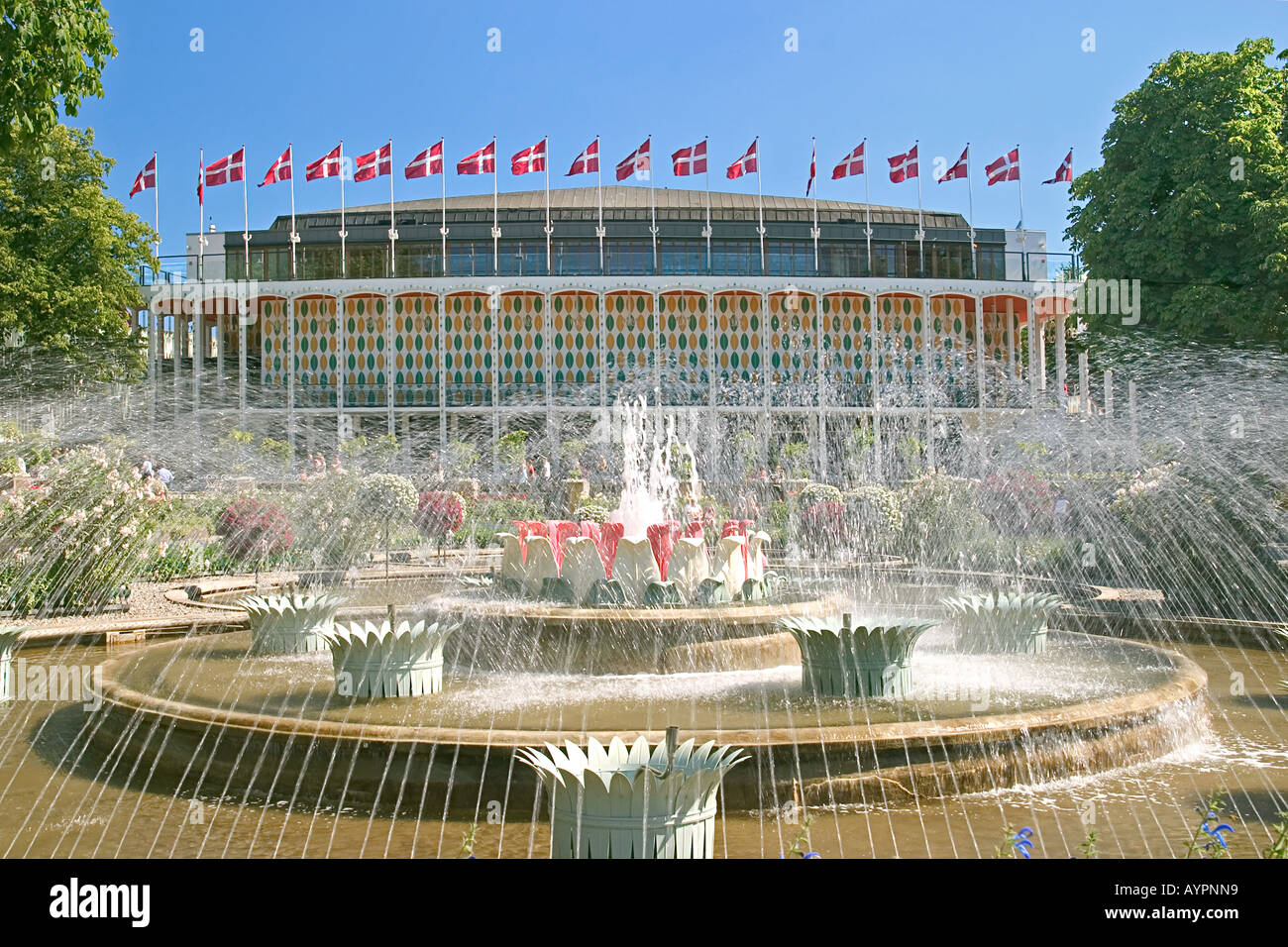 The Concert Hall Tivoli Copenhagen Denmark Stock Photo - Alamy