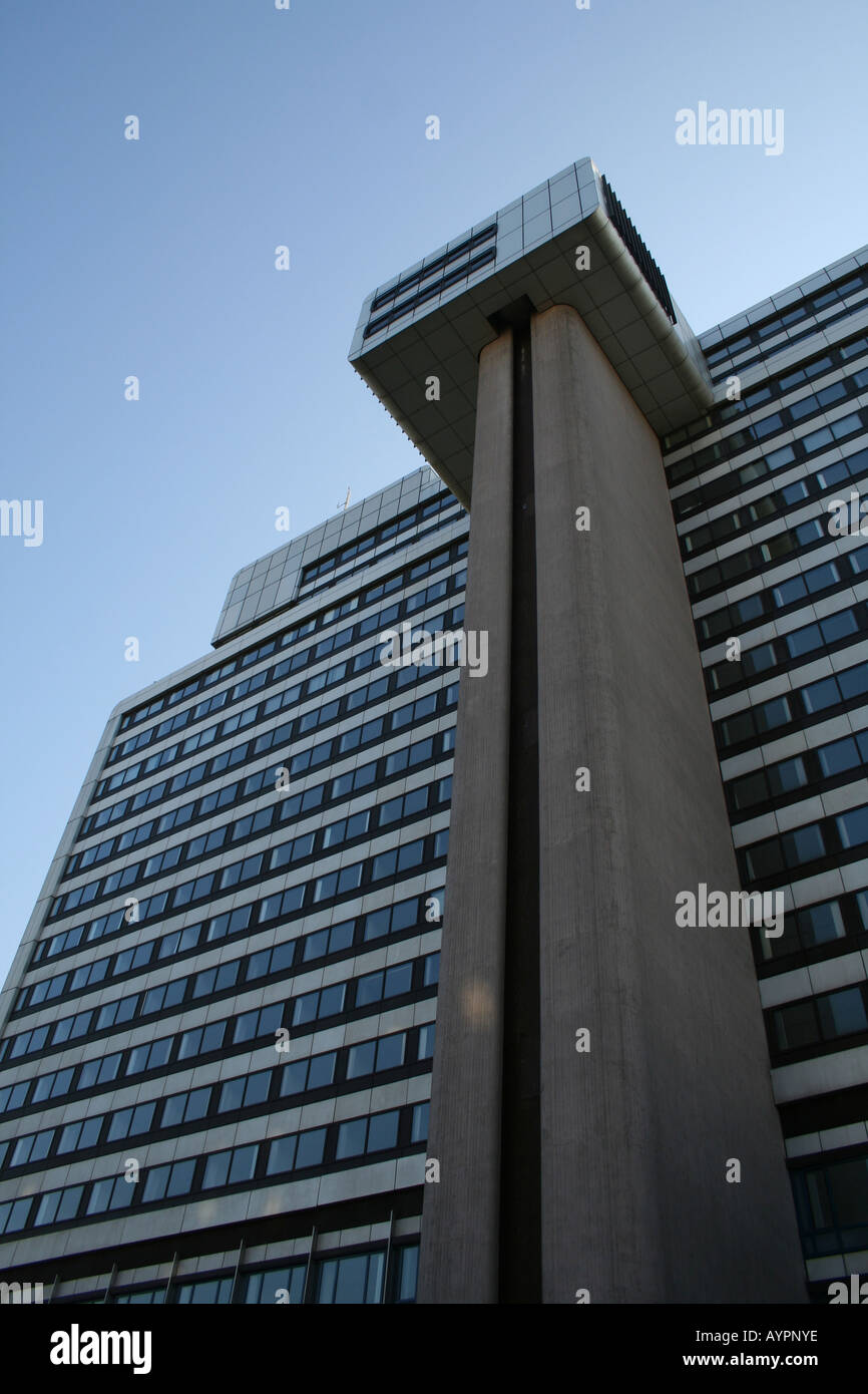 strange office building berlin germany Stock Photo - Alamy