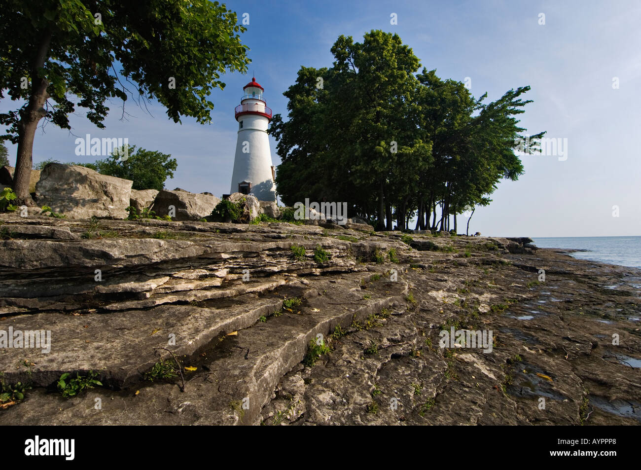 Marblehead Lighthouse Lake Erie Marblehead Lighthouse State Park Ohio ...