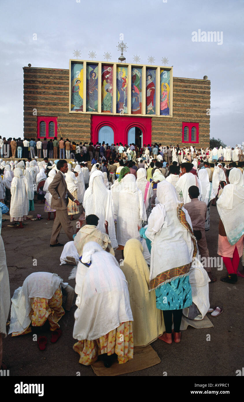 Enda mariam orthodox church eritrea hi-res stock photography and images ...