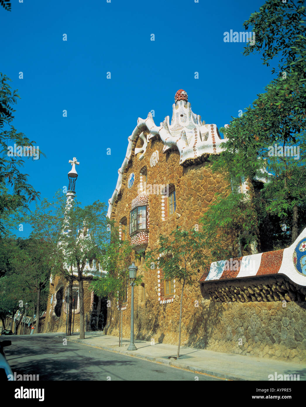 European Building with Tile Wall Stock Photo - Alamy