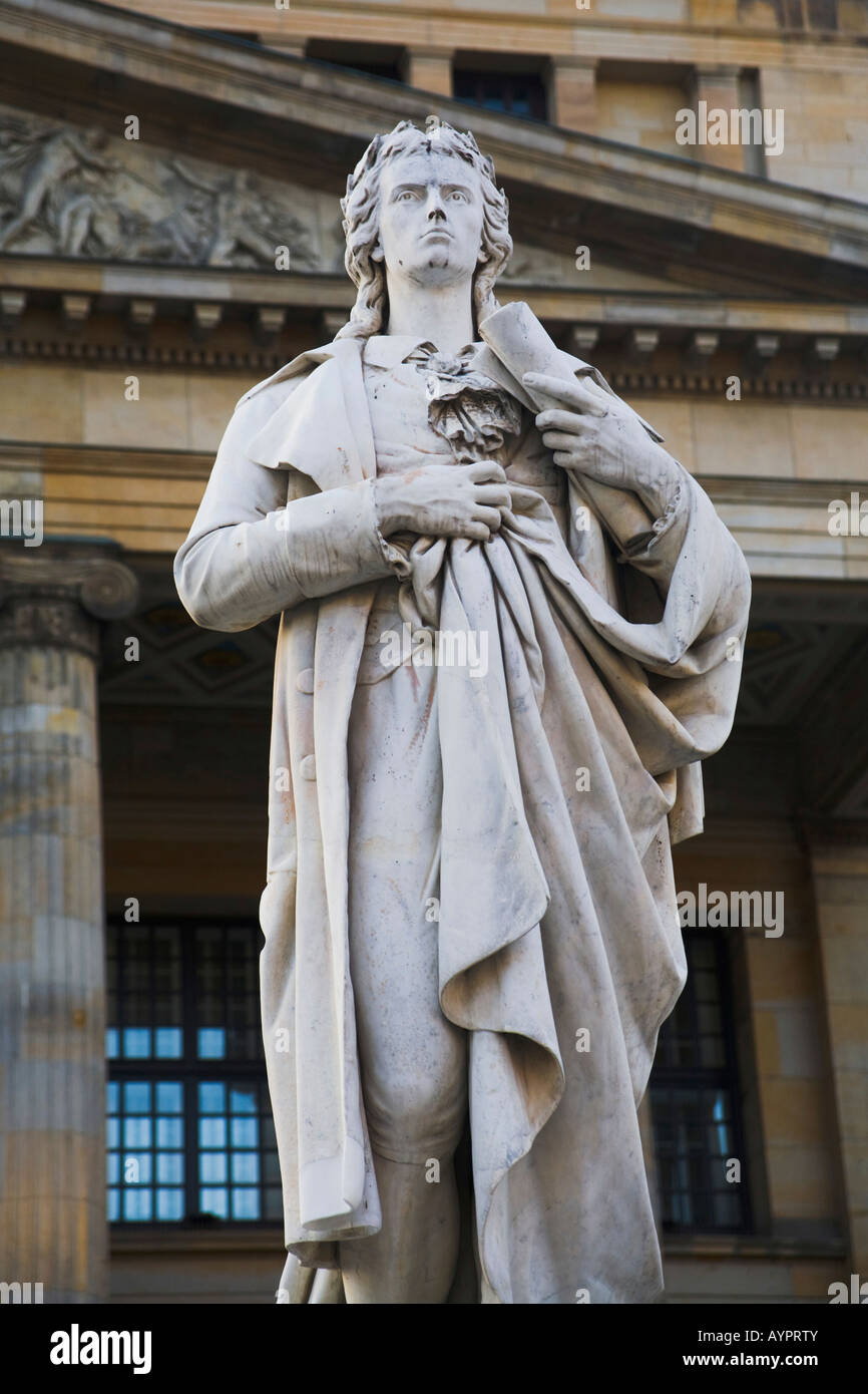 Schiller statue and concerthall hi-res stock photography and images - Alamy