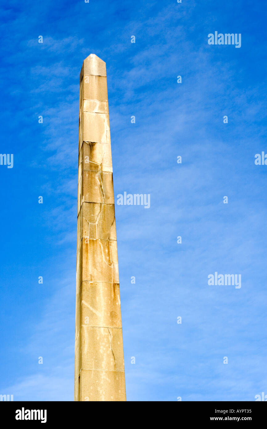 Egyptian obelisk monument Stock Photo - Alamy