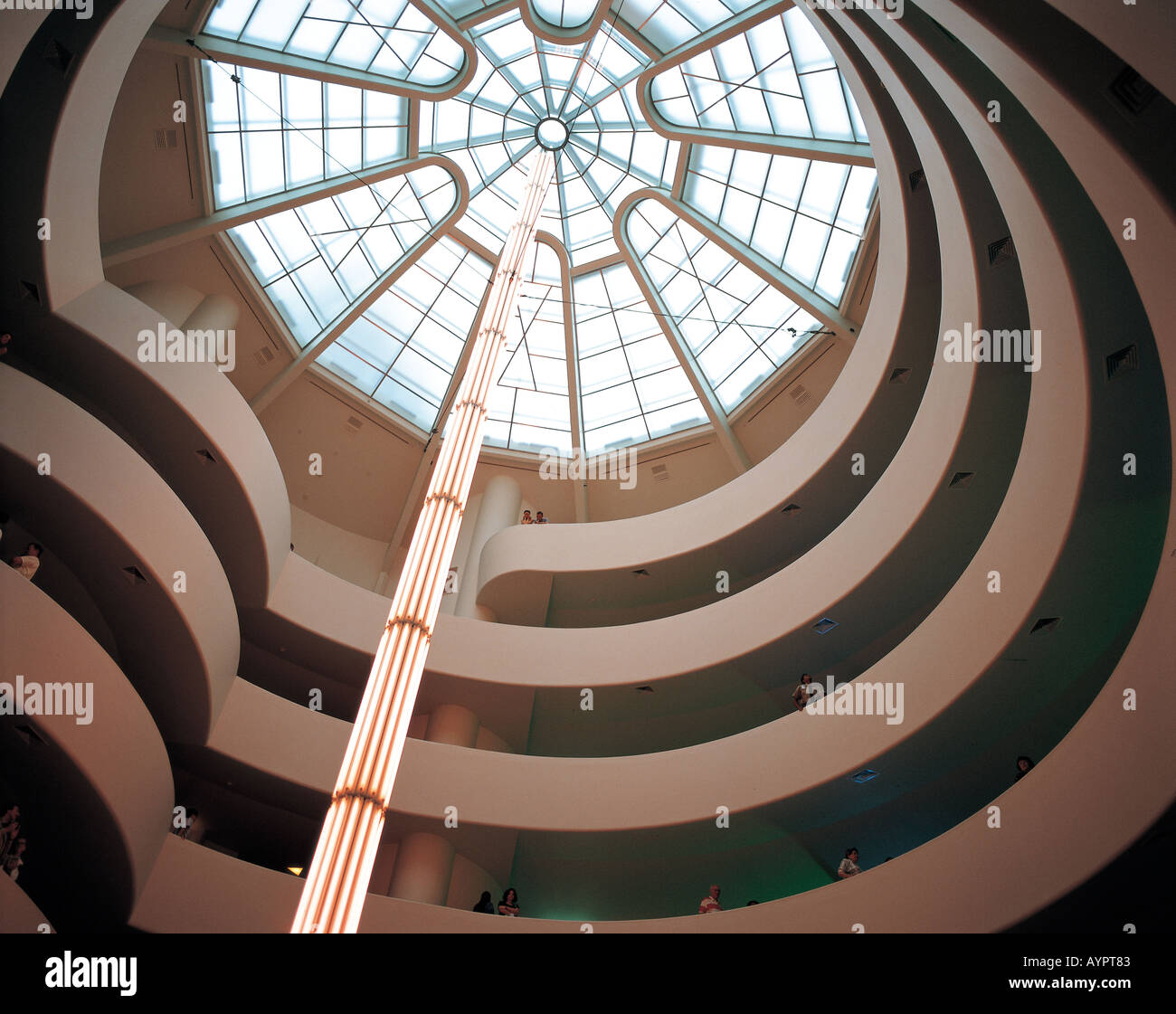Interior Circular Building Stock Photo - Alamy