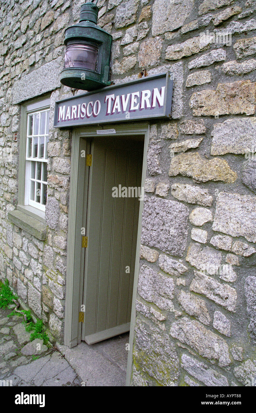 Marisco Tavern on Lundy Island England Stock Photo - Alamy