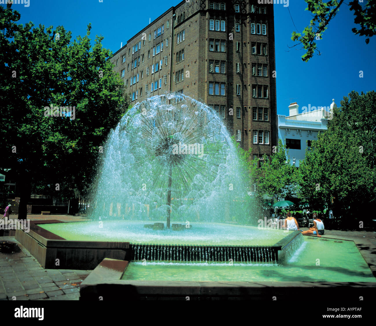 Dandelion Water Fountain Stock Photo - Alamy