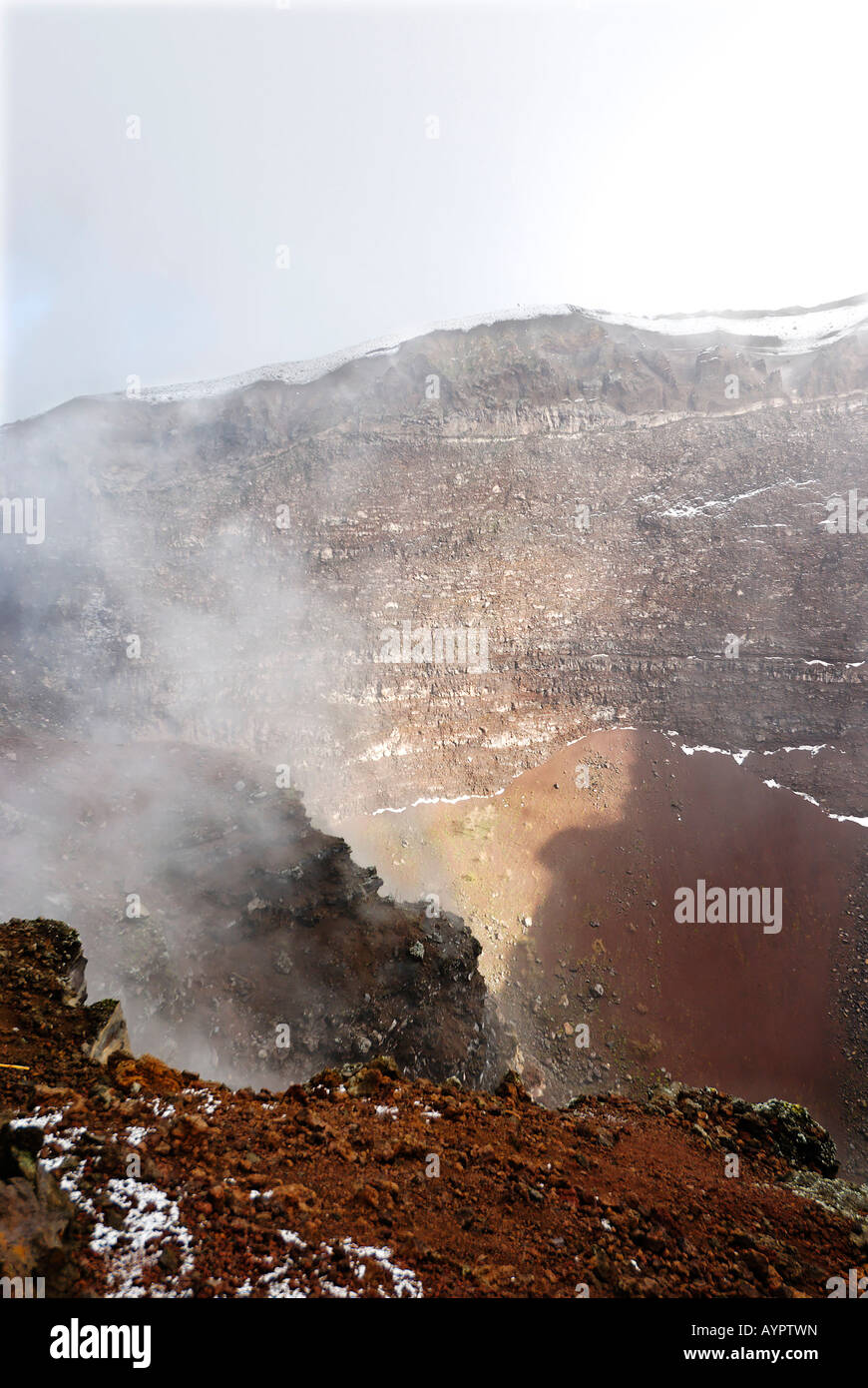 Gulf of naples napoli smoke vesuvius hi-res stock photography and ...