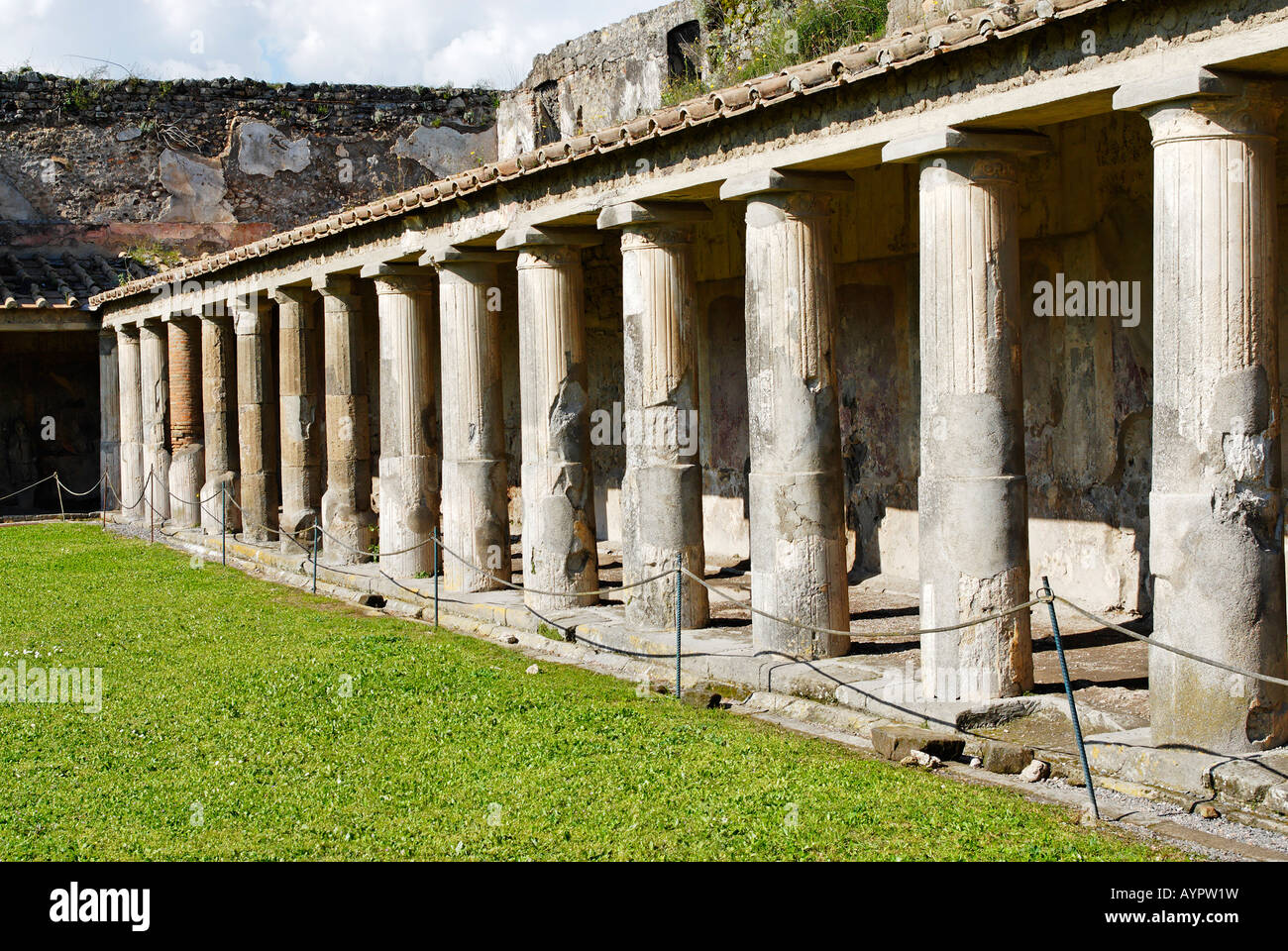 Stabian baths at pompeii hi-res stock photography and images - Alamy