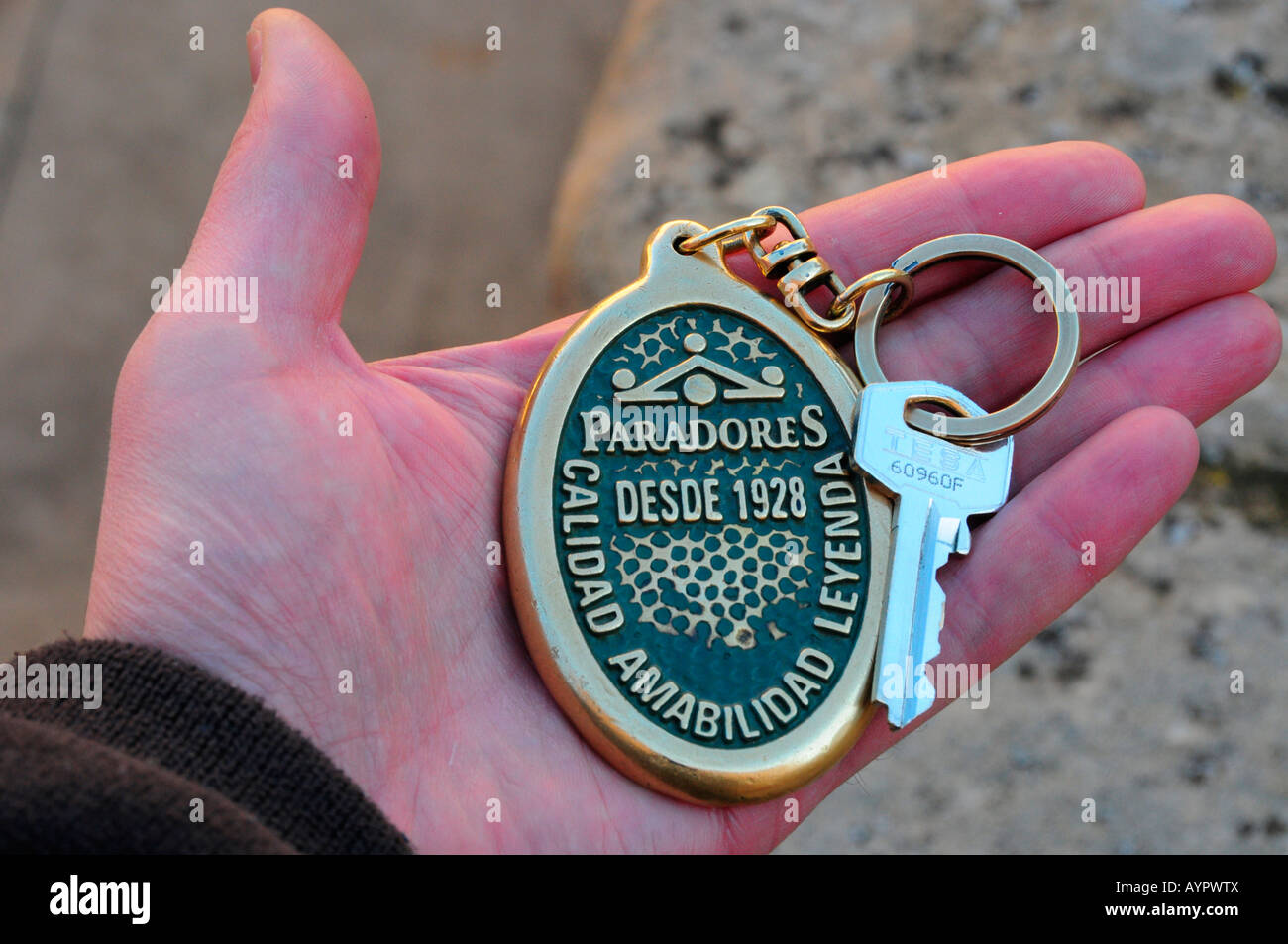 Hotel key parador spanish luxury hi-res stock photography and images ...