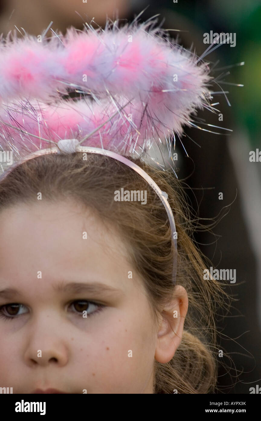 child with halo Stock Photo - Alamy