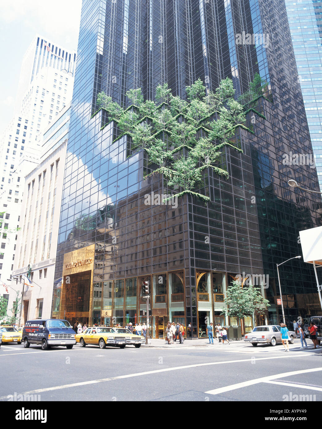 Design Building by Street Stock Photo - Alamy