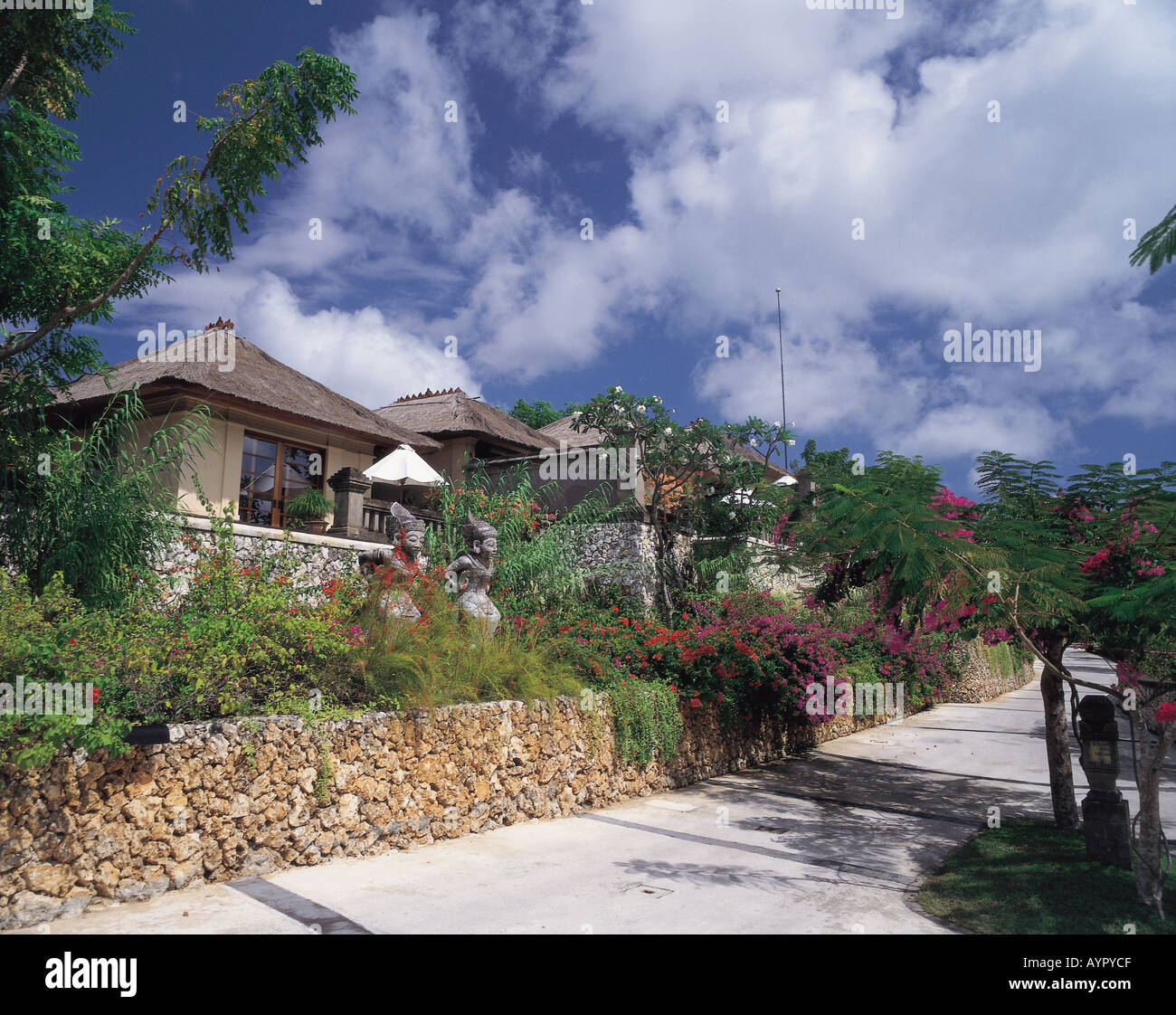 House with Road Stock Photo - Alamy