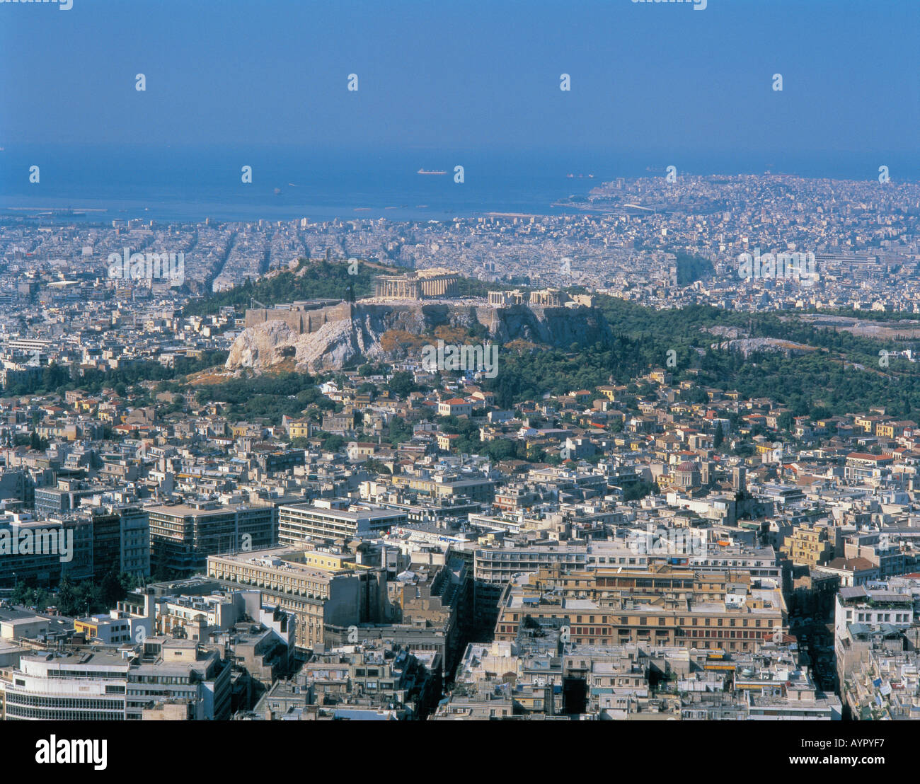 Overview of City Stock Photo - Alamy