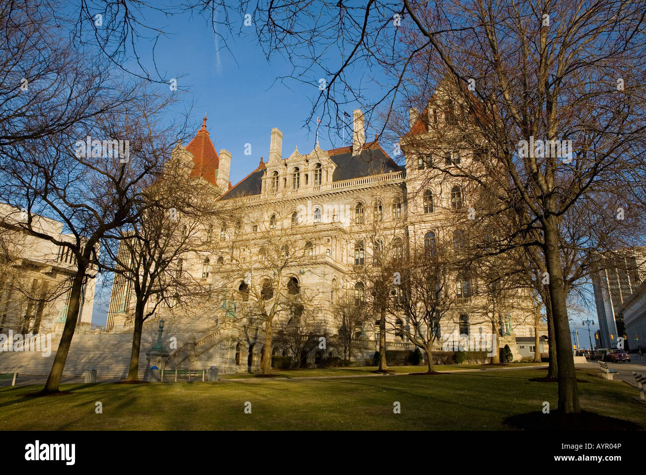 State capitol building by H H Richardson Albany New York Stock Photo ...