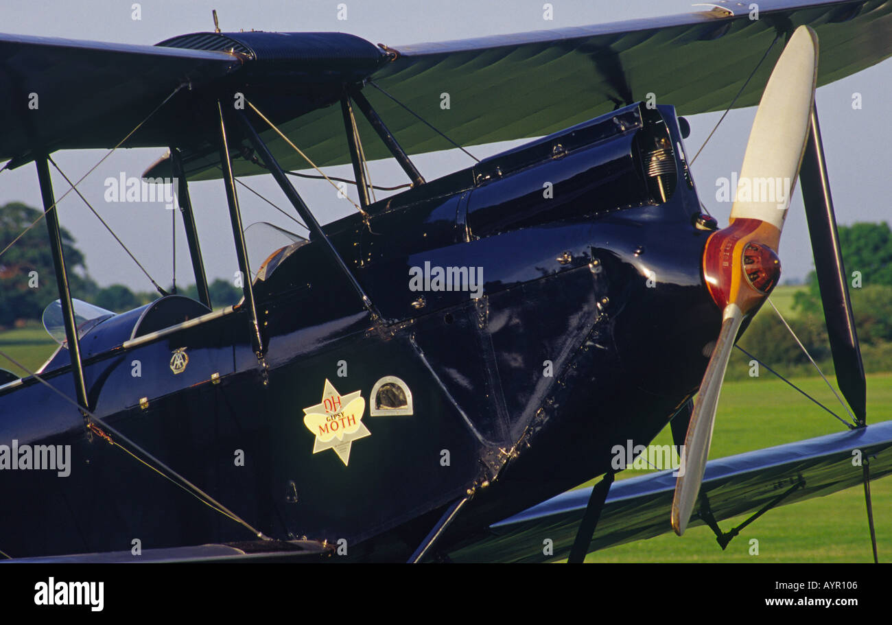 De havilland dh 60 moth plane hi-res stock photography and images - Alamy
