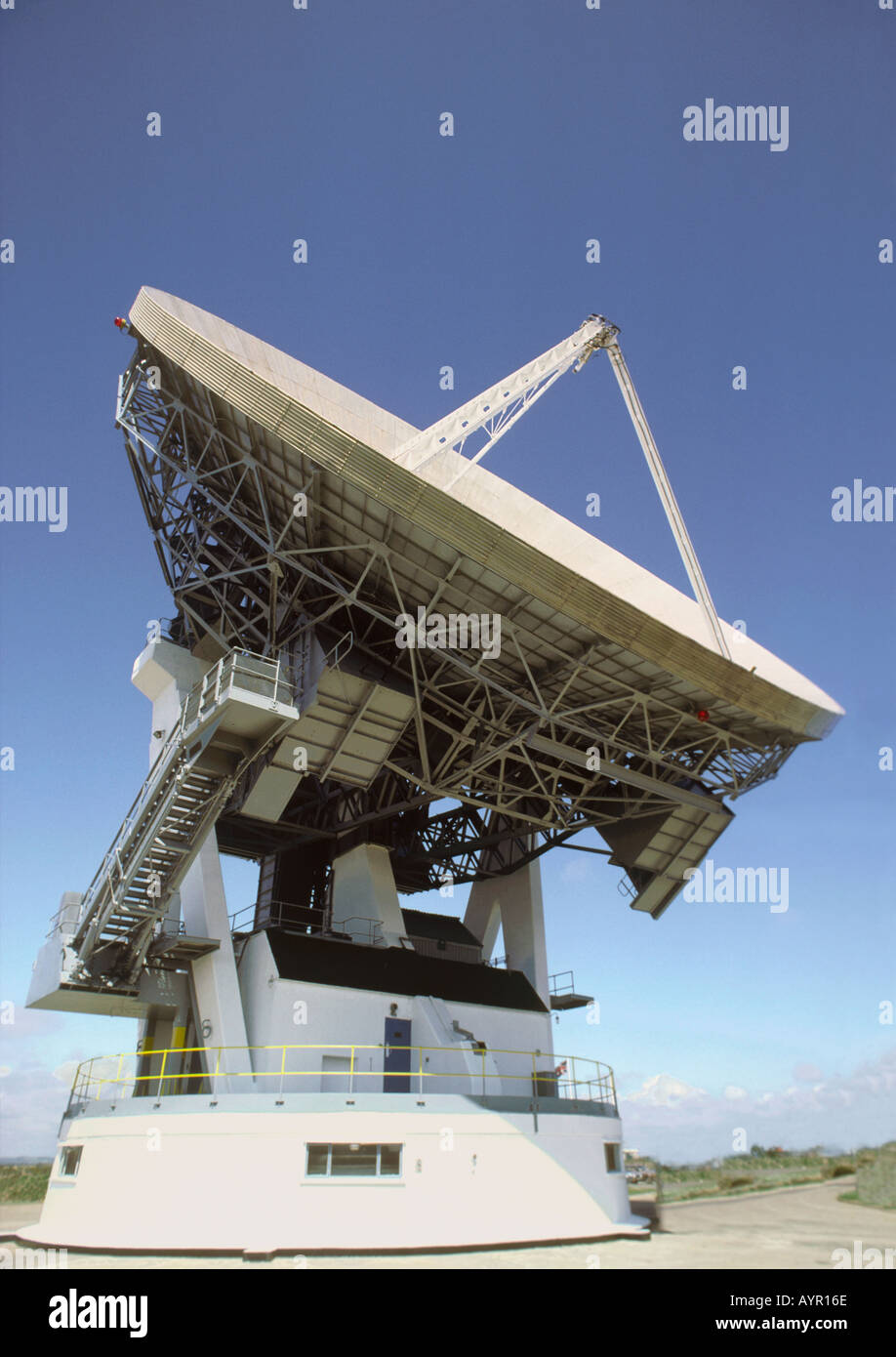 Satellite Aerial at Goonhilly Cornwall UK Stock Photo - Alamy